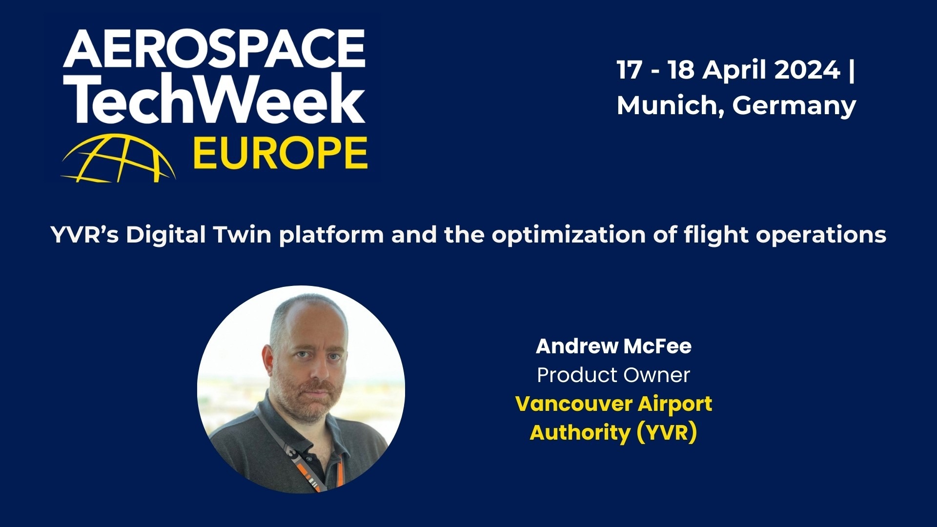 Vancouver Airport Authority Presentation: YVR’s Digital Twin platform ...