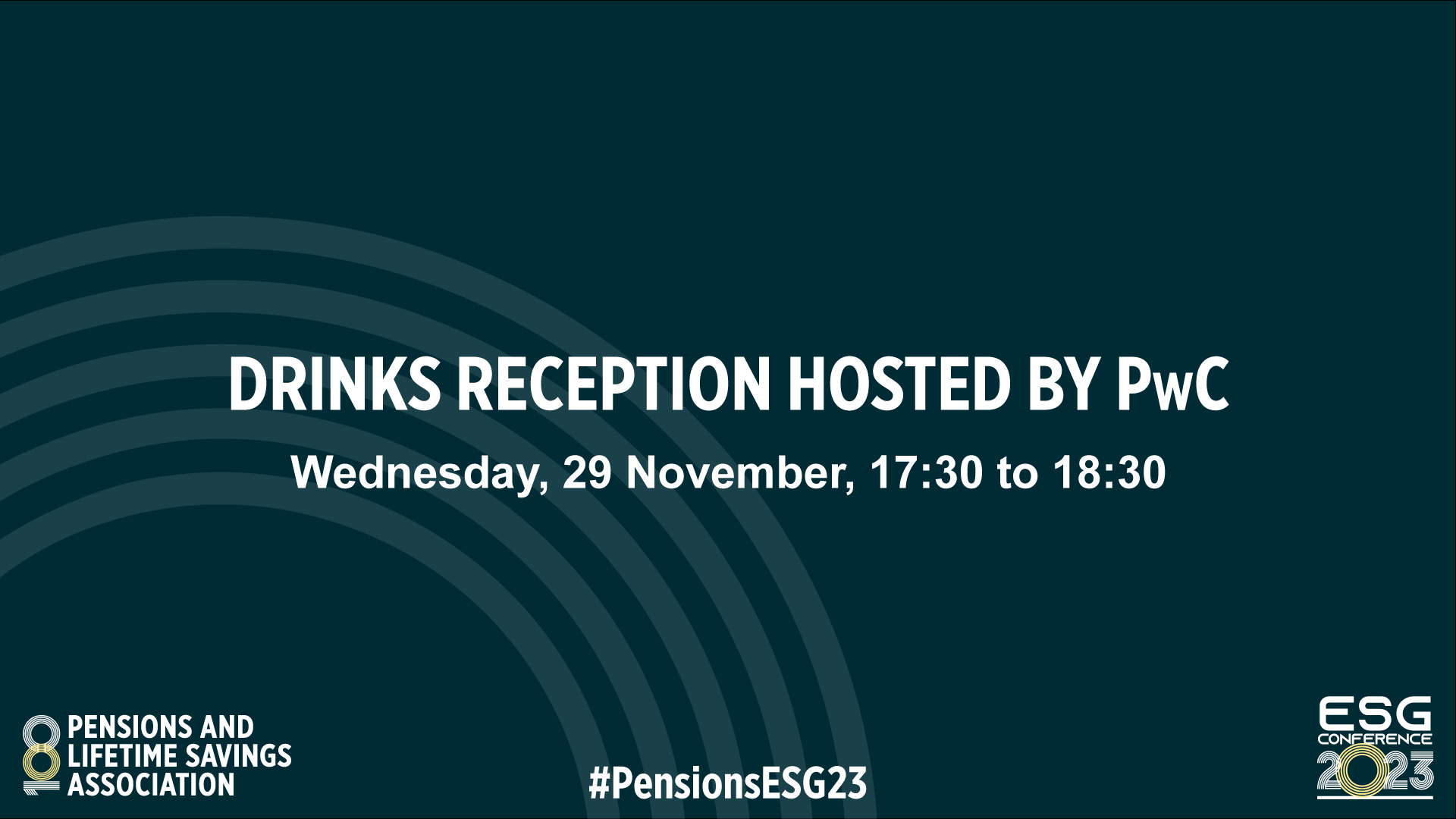 Drinks Reception Hosted by PwC