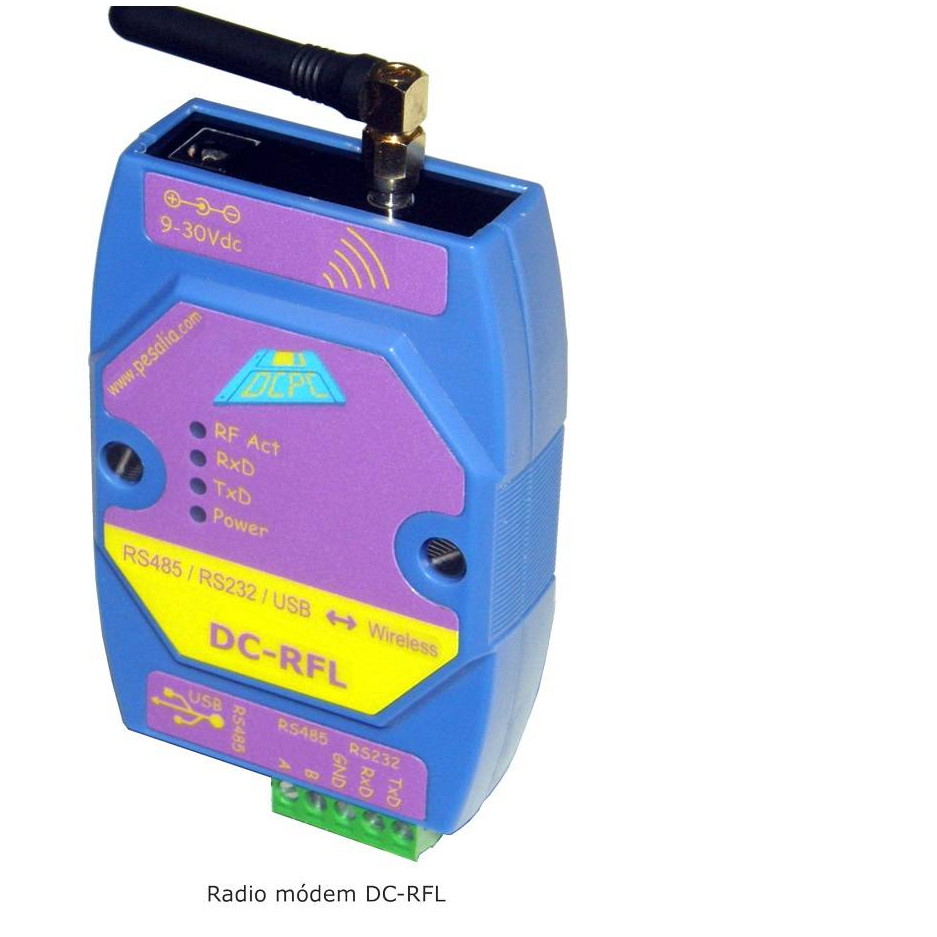 DC-RFL Radio modem