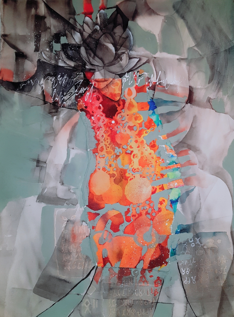 NATURE RISING II by BEENA SAMUEL