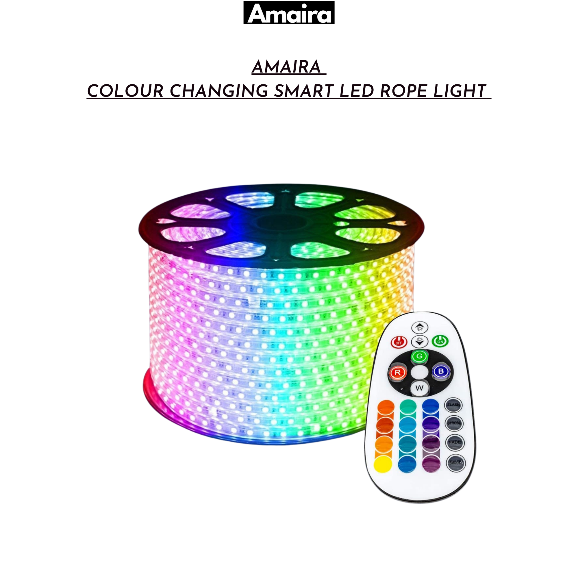 COLOR-CHANGING SMART LED ROPE LIGHT