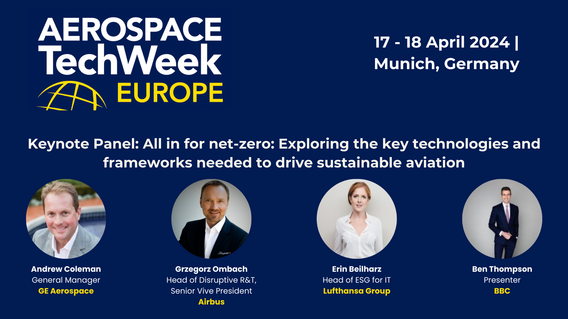 Keynote Panel: All in for net-zero: Exploring the key technologies and ...