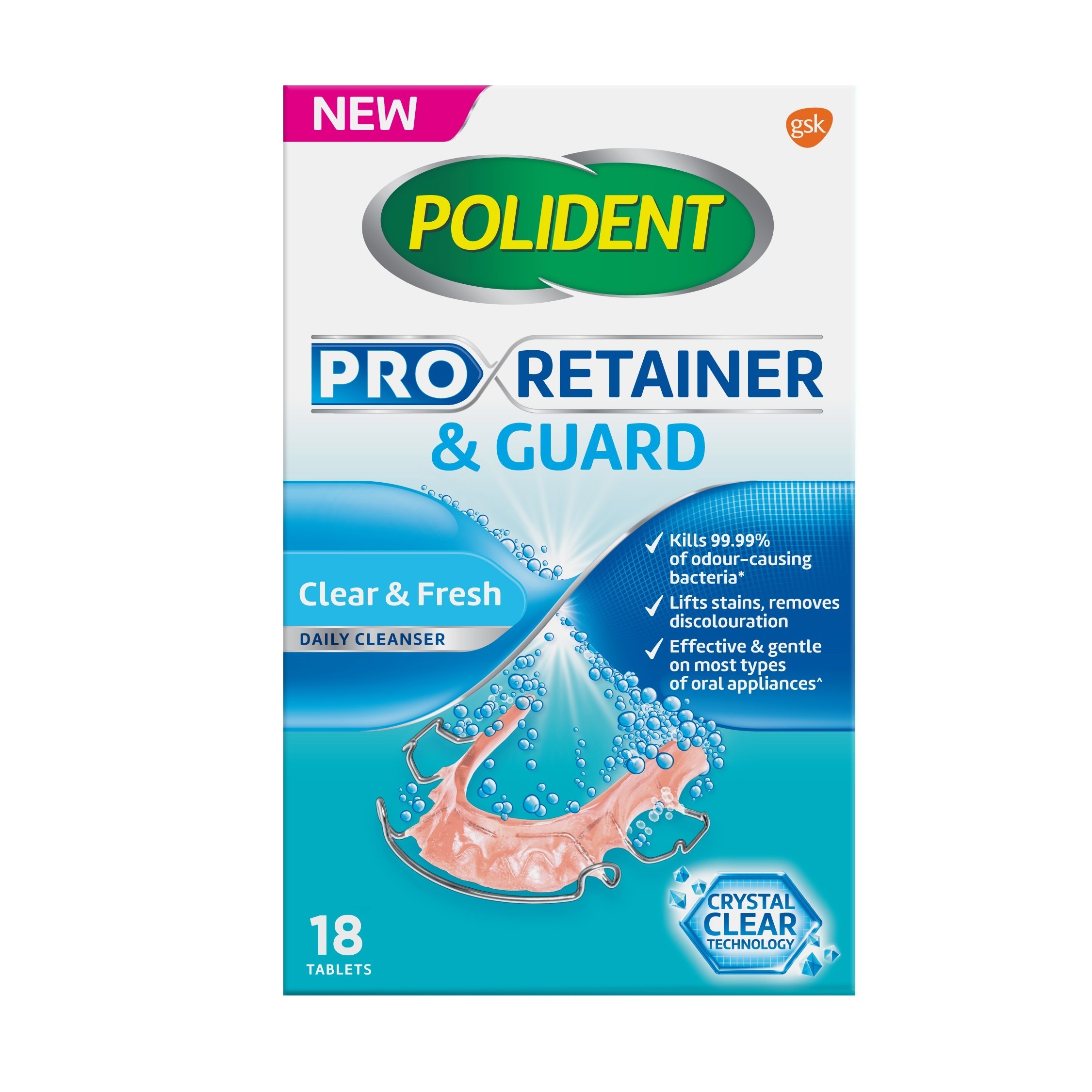 Polident Pro Retainer & Guard