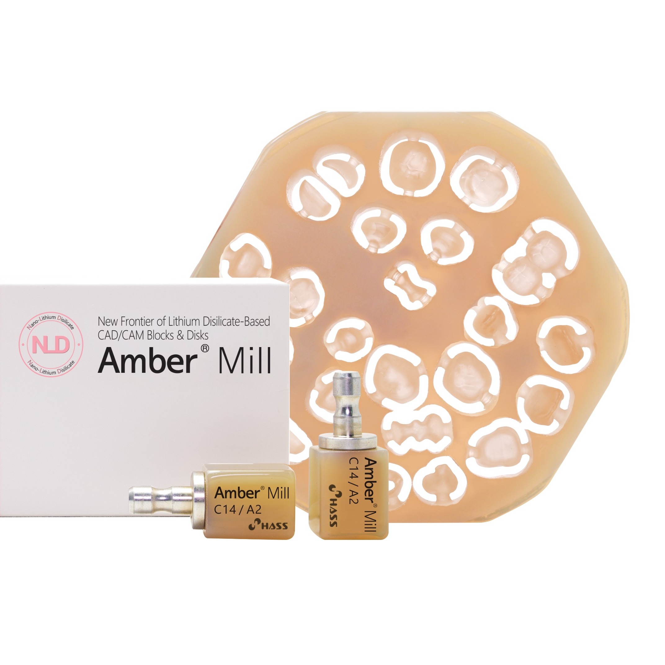 Amber Mill [CAD/CAM Milling Block]