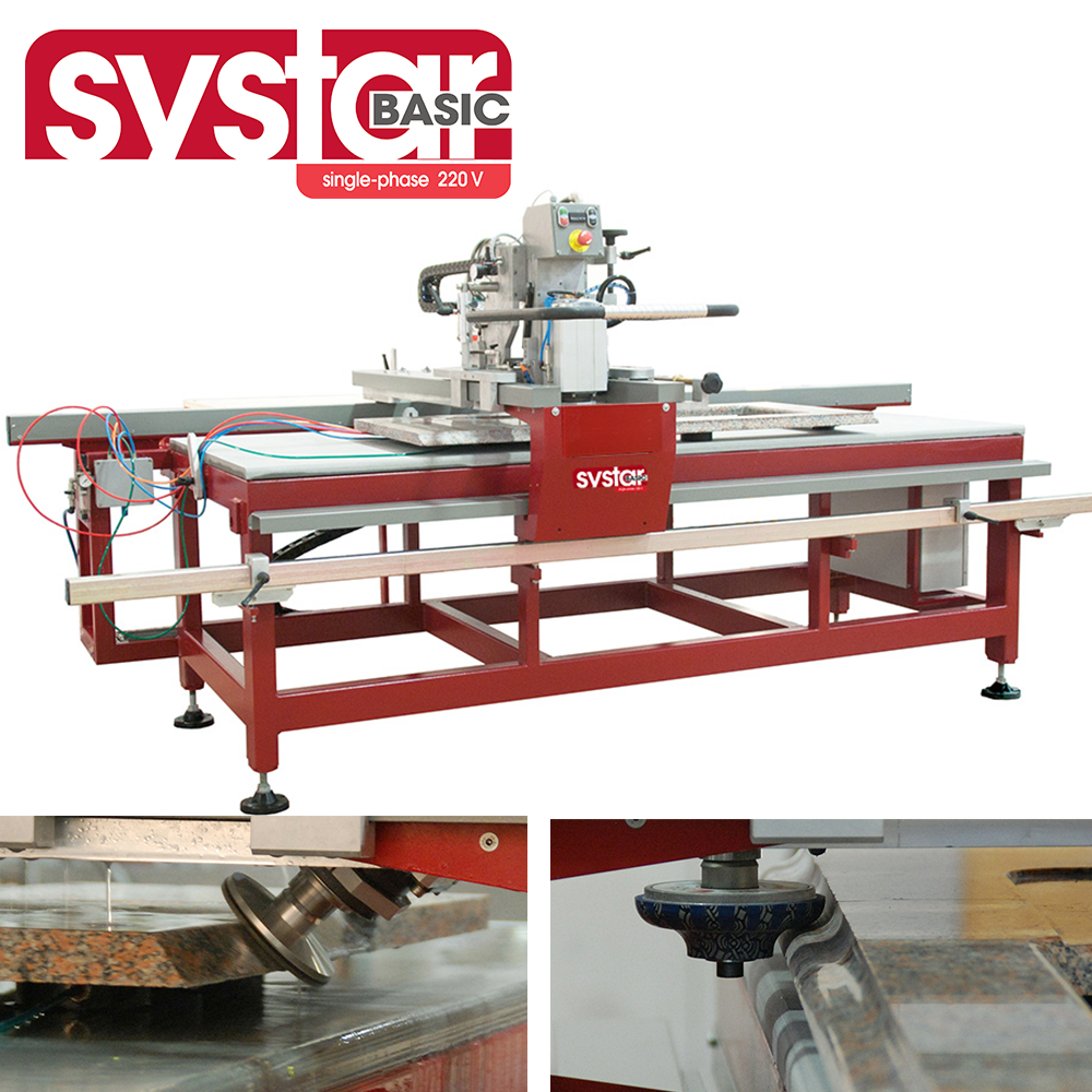 SYSTAR BASIC: stone countertop machine