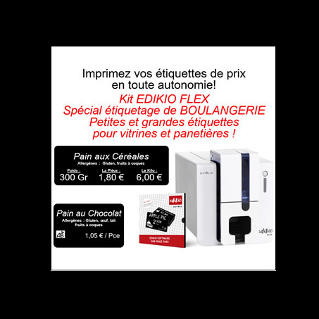 Evolis Ediko Flex Pricetag