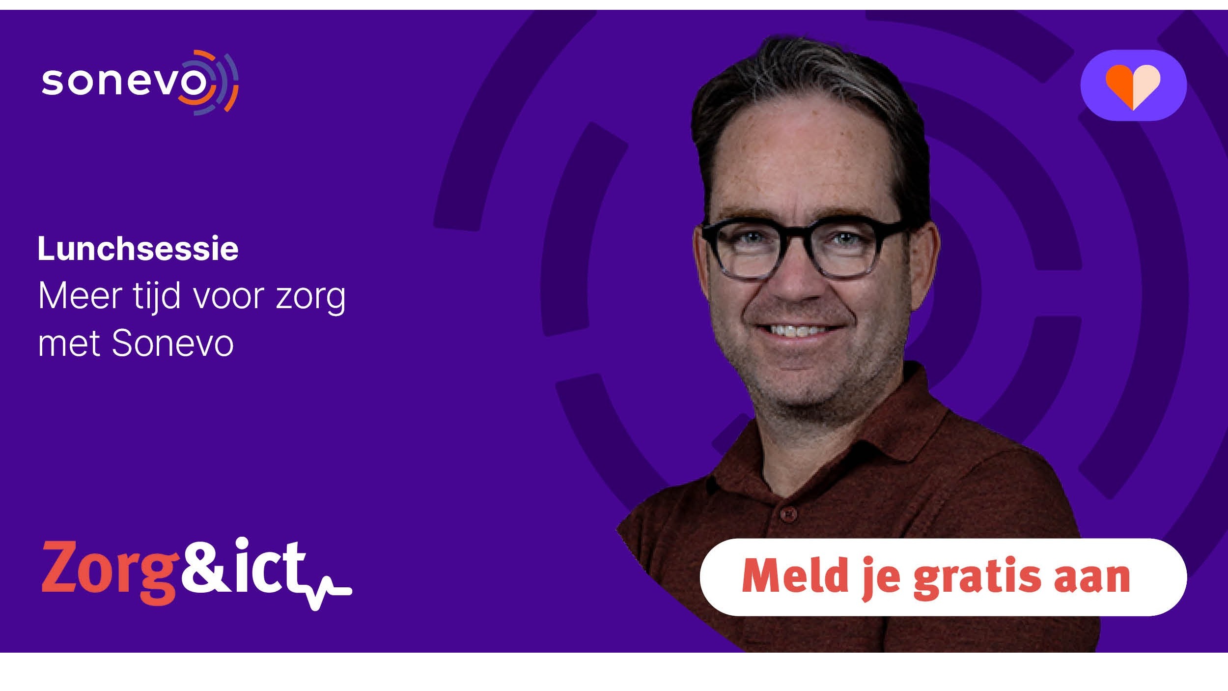Meer tijd voor zorg met Sonevo (lunchsessie)