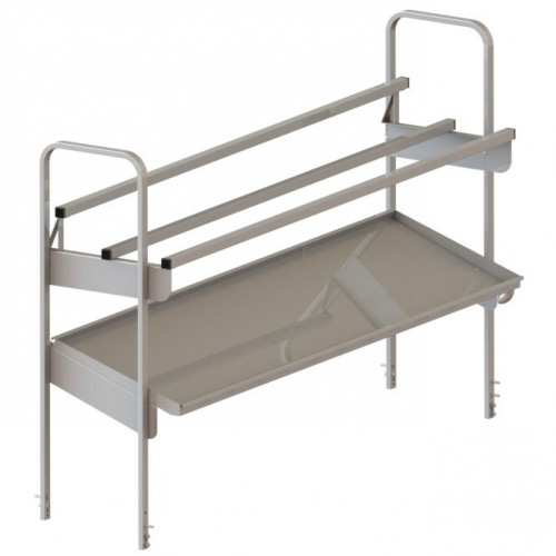 SHELF FOR DISH RACKS FRONT SORTING