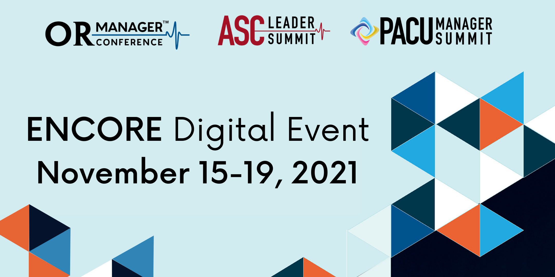 OR Manager Conference 2021 | OR Manager