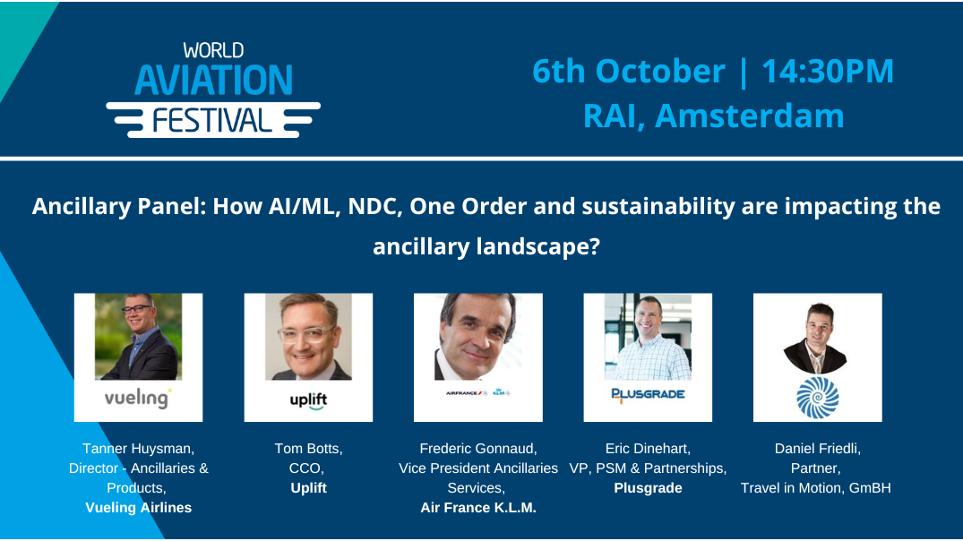 Ancillary Panel: How AI/ML, NDC, One Order and sustainability are ...