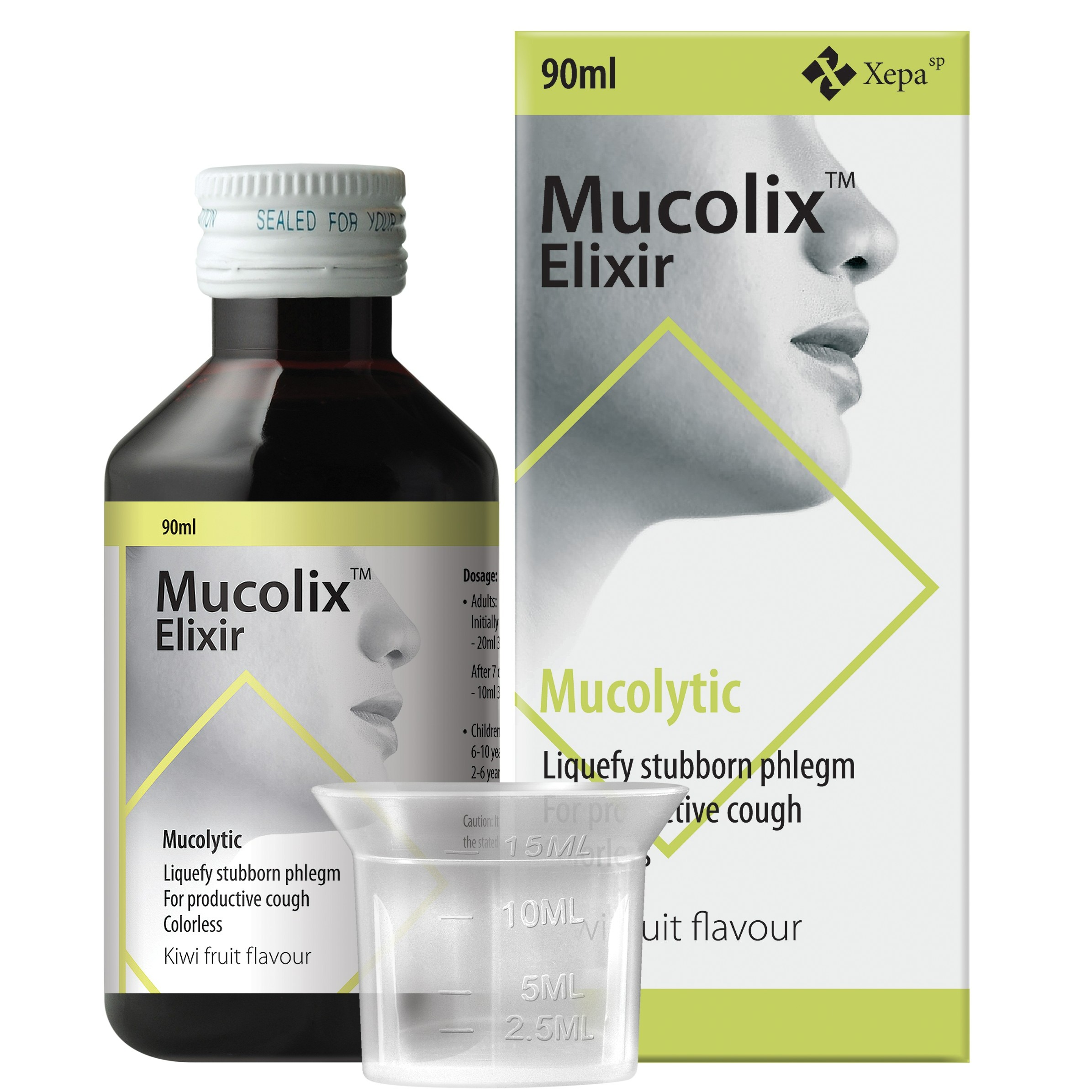 Mucolix Elixir 4mg /5ml (90ml)