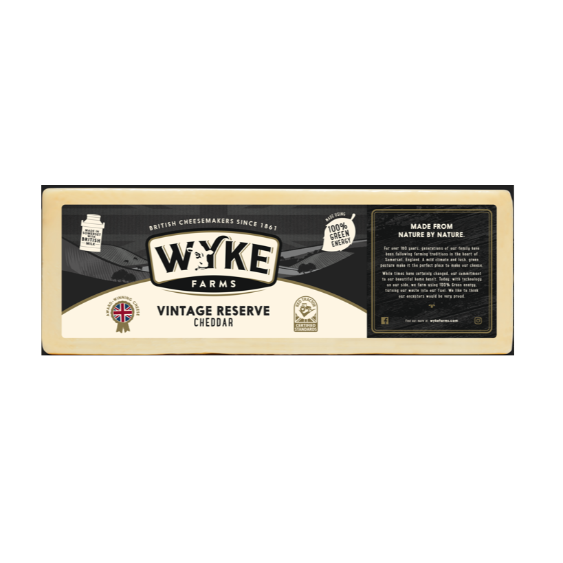 Wyke Farms Vintage Reserve Cheddar - 2.5kg, 3.2kg, 5kg