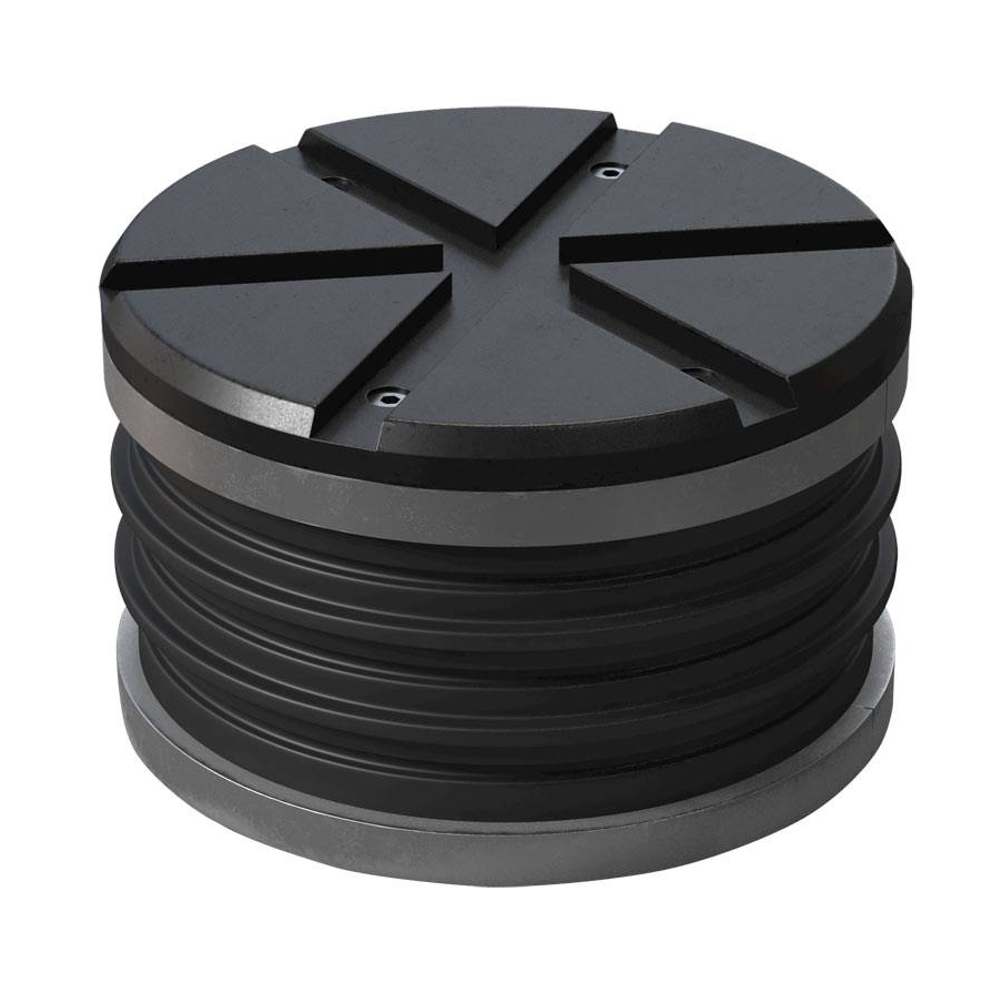 Longitudinal Buffer for Bogies