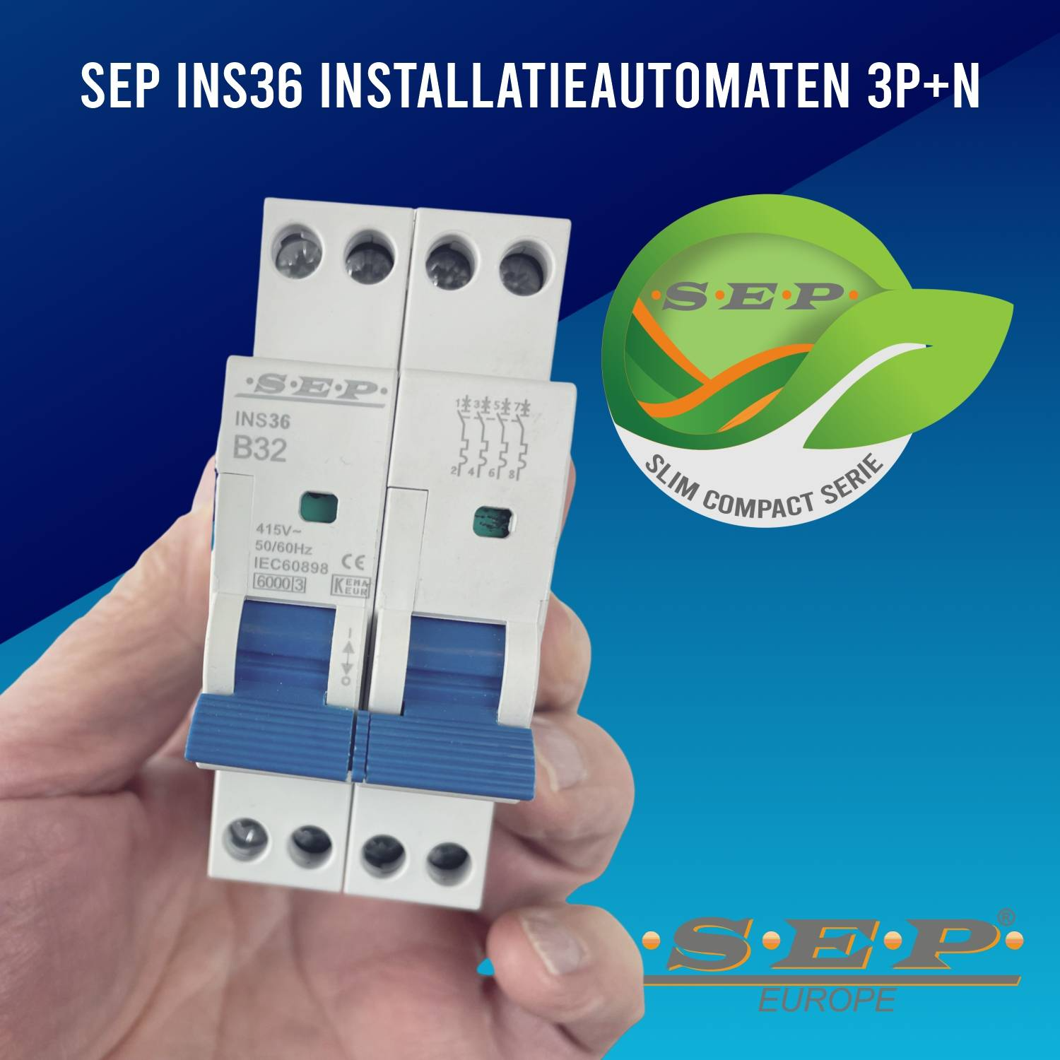 Installatieautomaten SMAL COMPACT INS36 3P+N