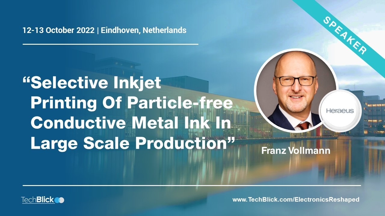 Heraeus - Selective inkjet printing of particle-free conductive metal ...