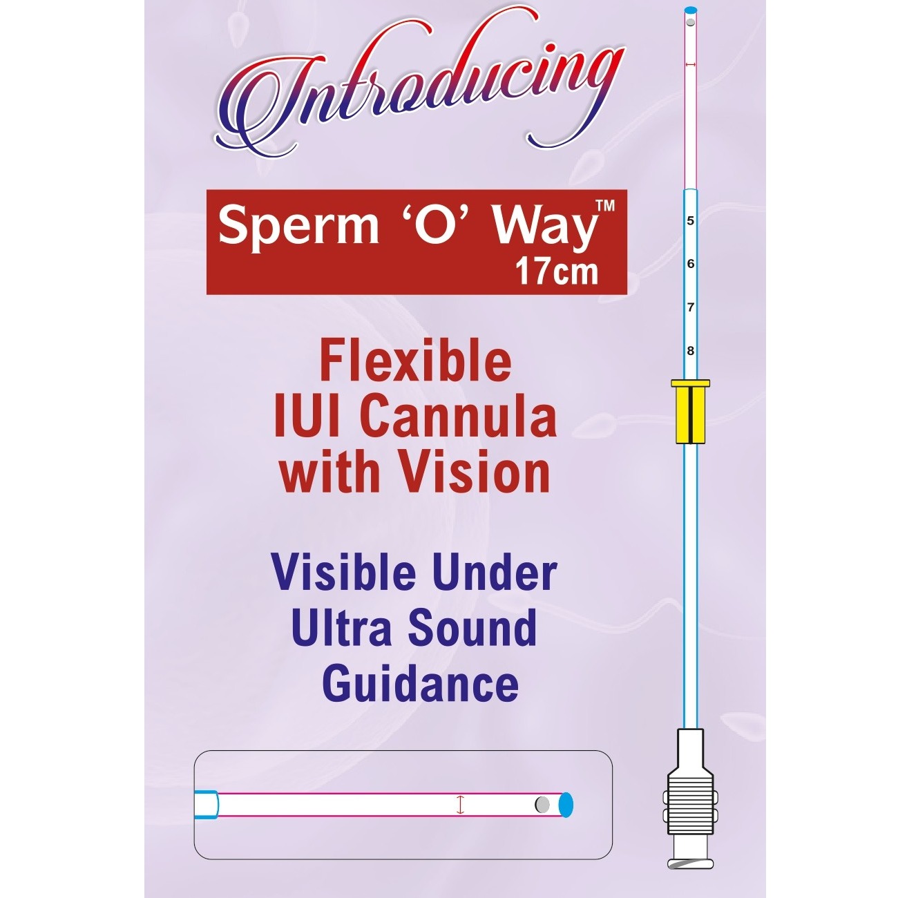 SPERM-O-WAY IUI catheter/ Intra-Uterine insemination cannula