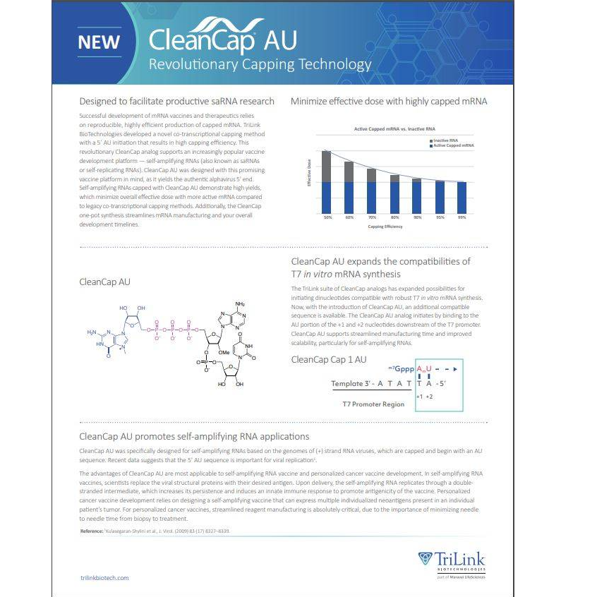 CleanCap Au Technical Sheet