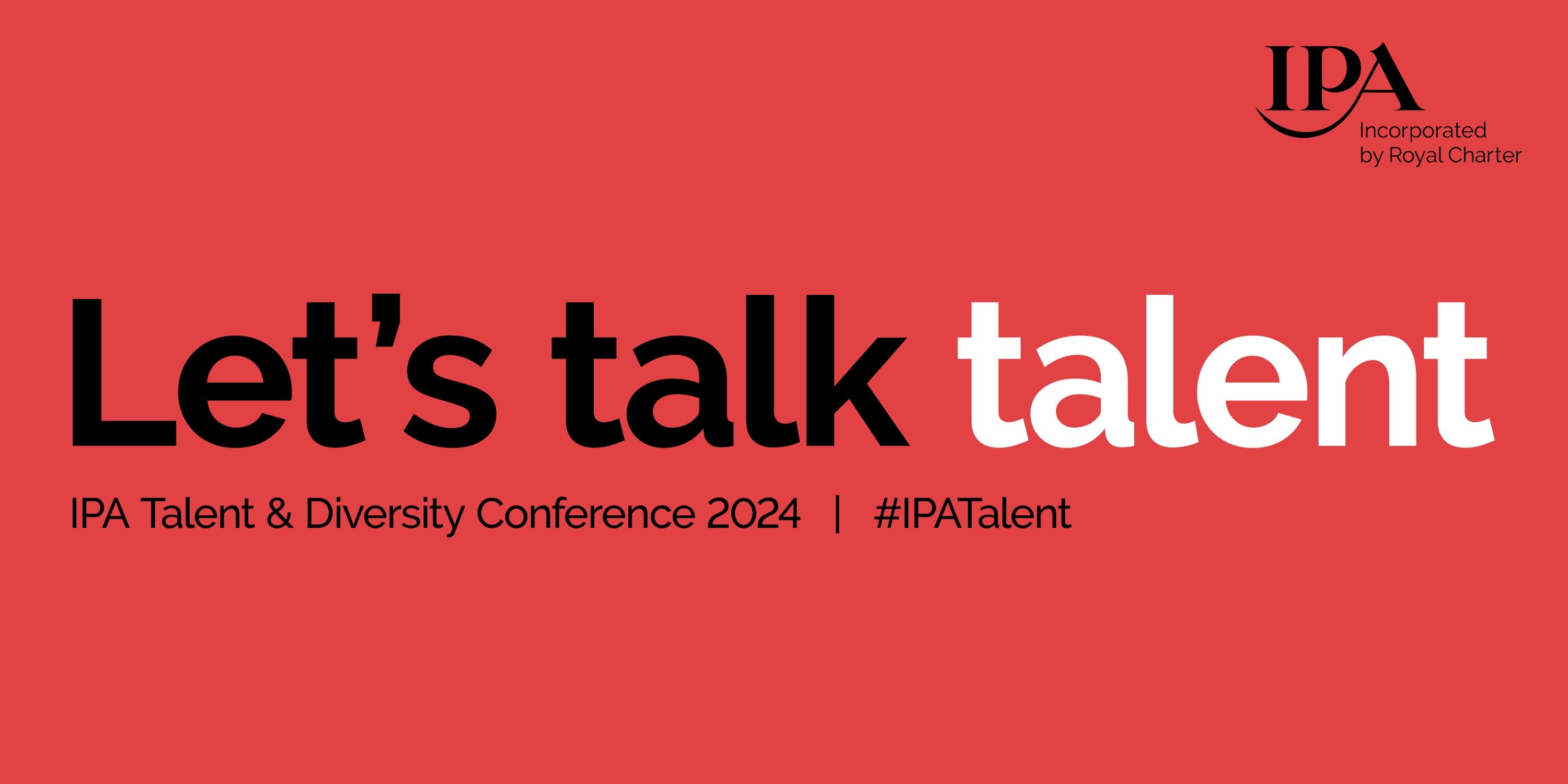 IPA Talent and Diversity Conference 2024