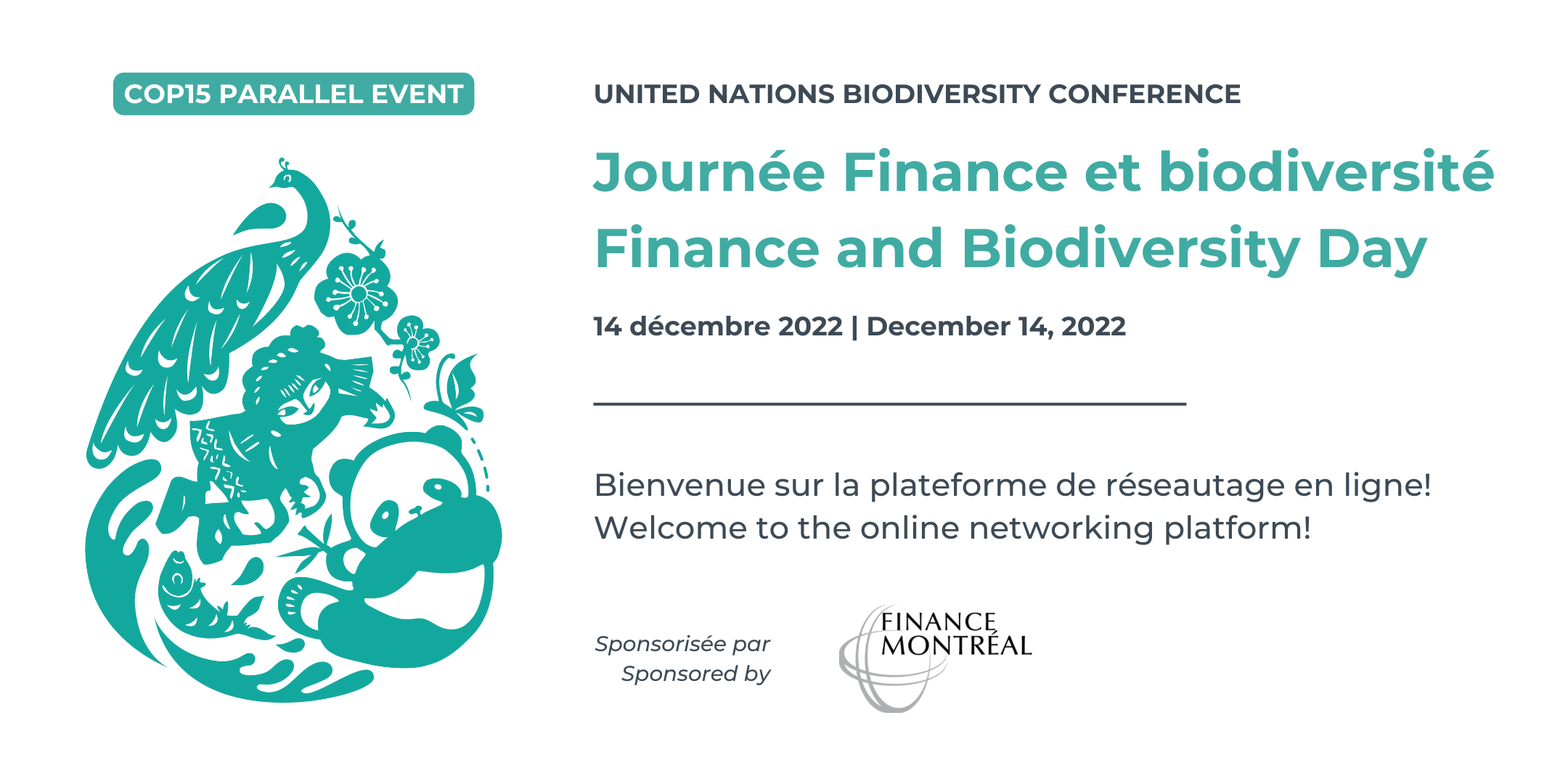 COP15 - FINANCE AND BIODIVERSITY DAY | Finance MTL