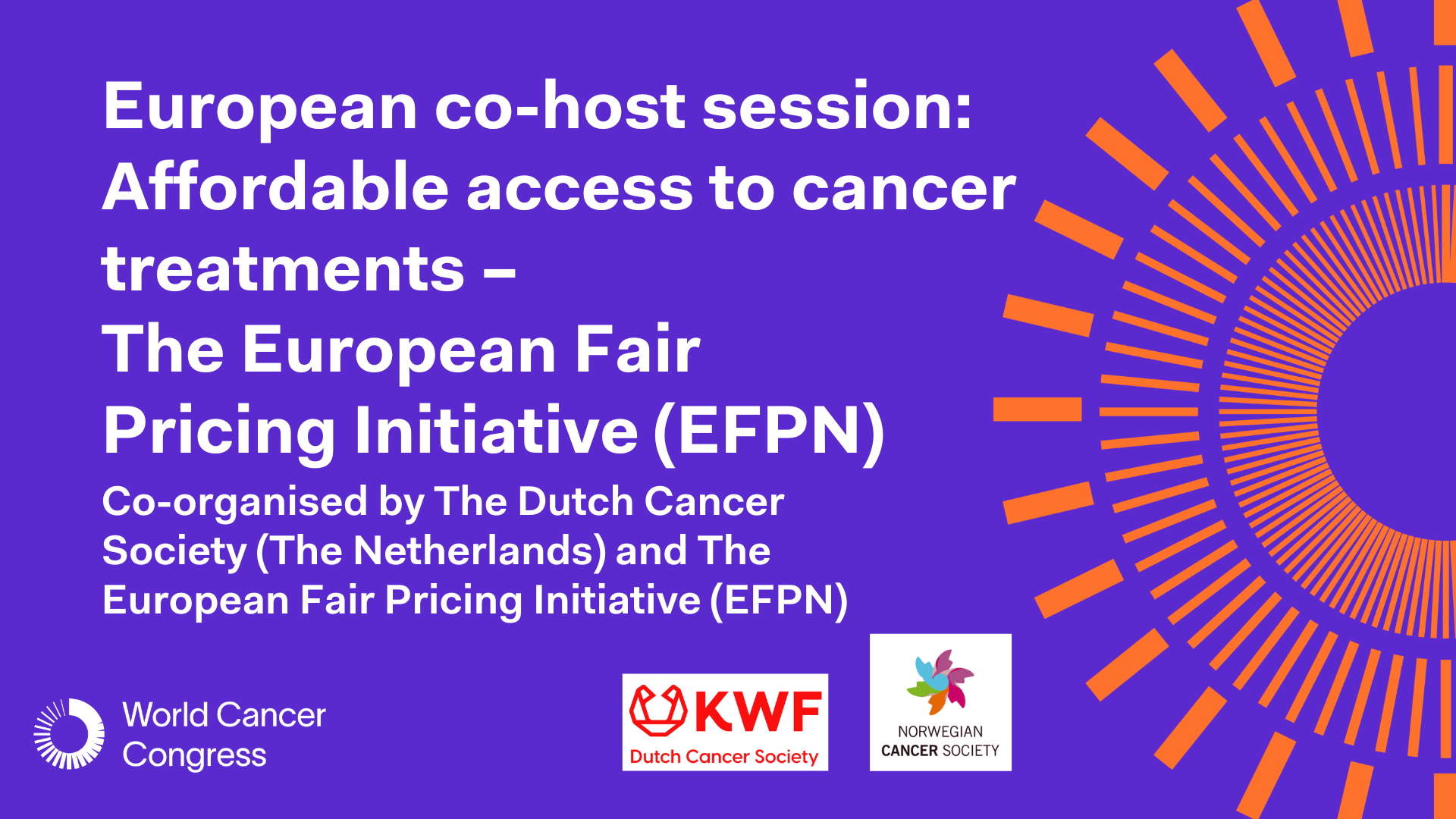 European co-host session: Affordable access to cancer treatments – The ...