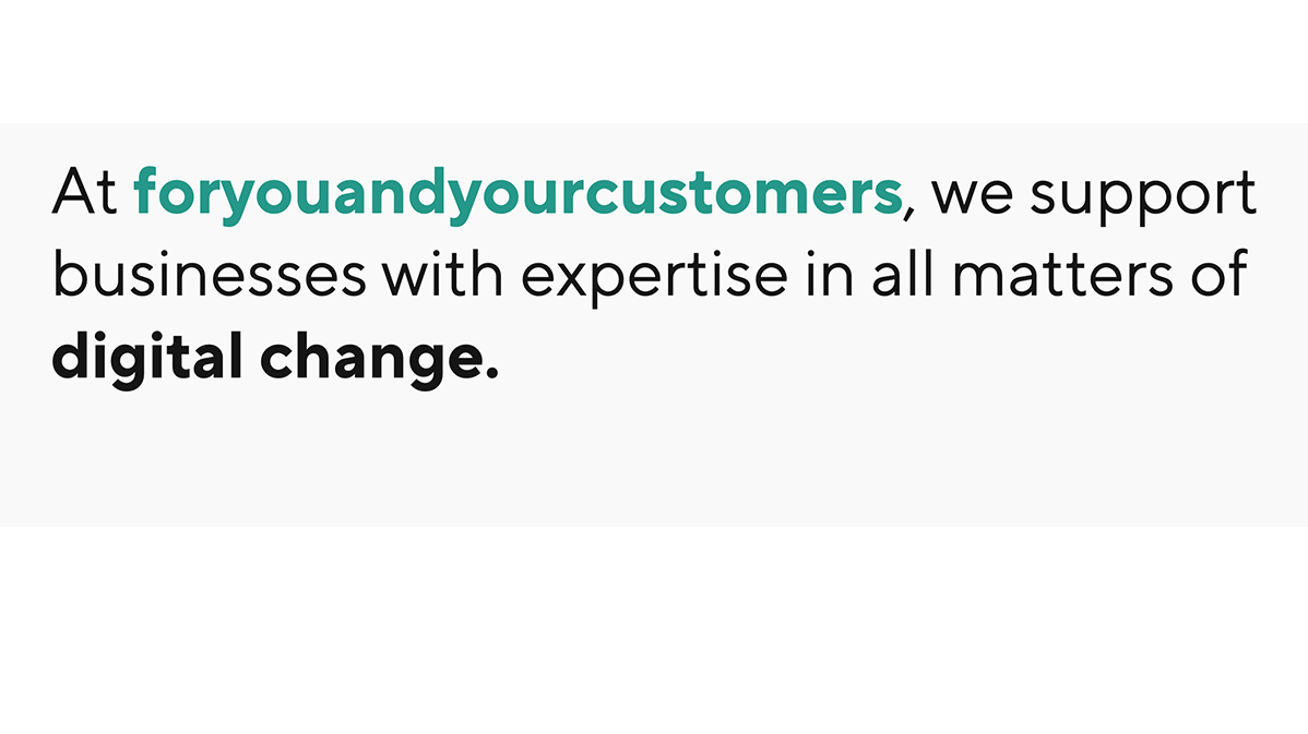 foryouandyourcustomers GmbH