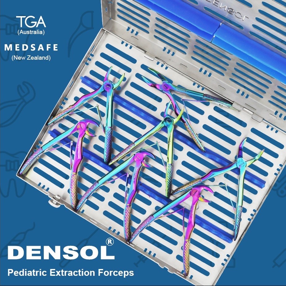 Kids Extraction Forceps Set of 7