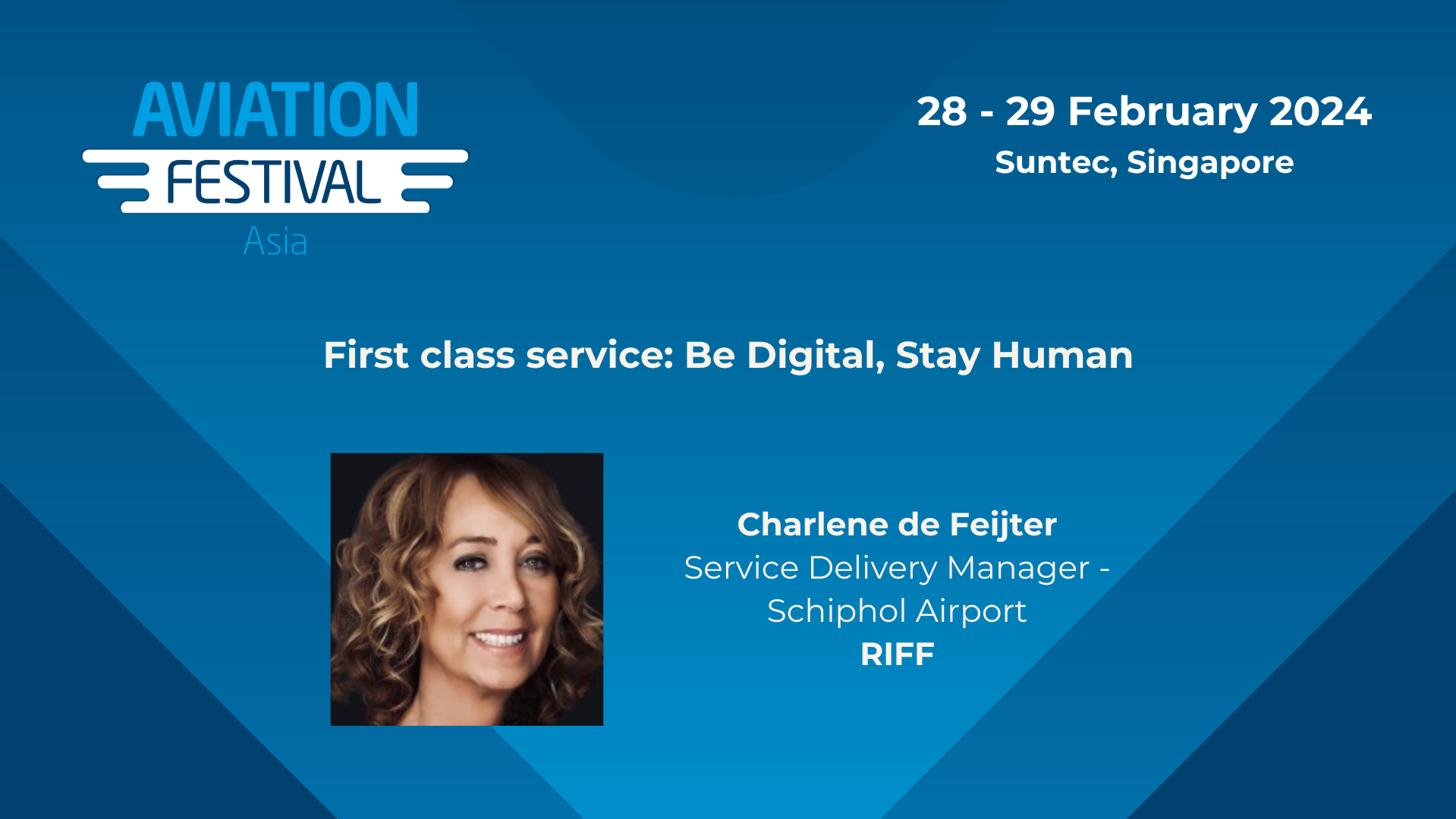 First class service: Be Digital, Stay Human