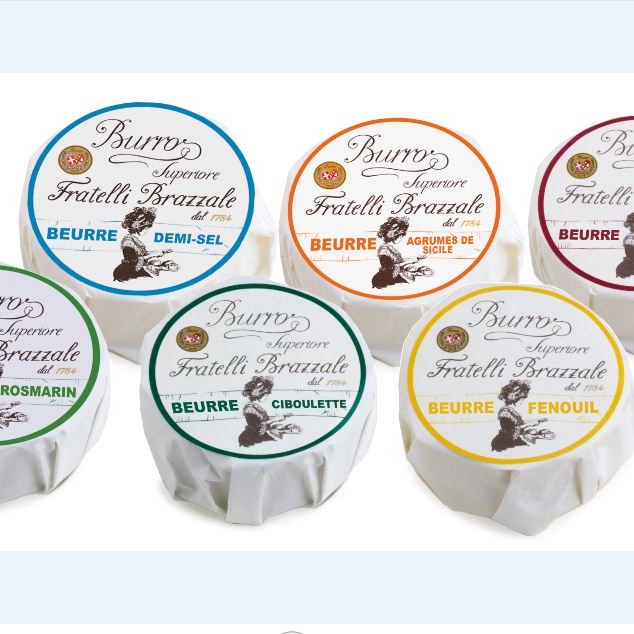 Butter "Fratelli Brazzale" 40 gr. assortment of flavors