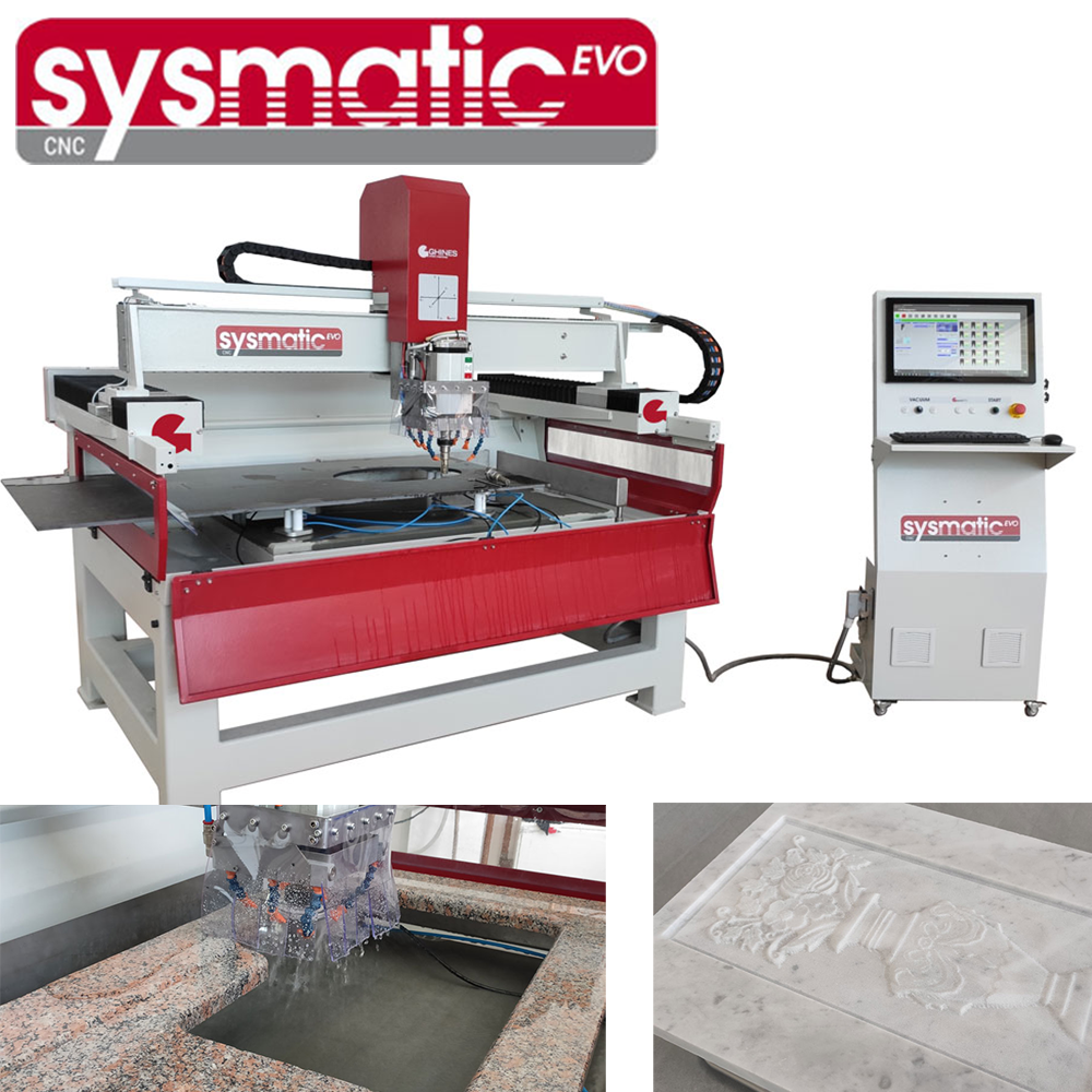 SYSMATIC EVO CNC: sink cut out machine