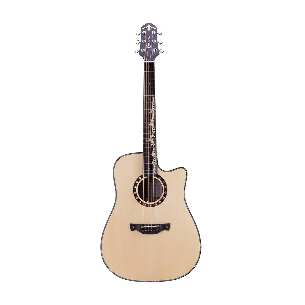Violão Folk com Cutway Tampo Solid Spruce Tampo e Lateral em Mahogany ...