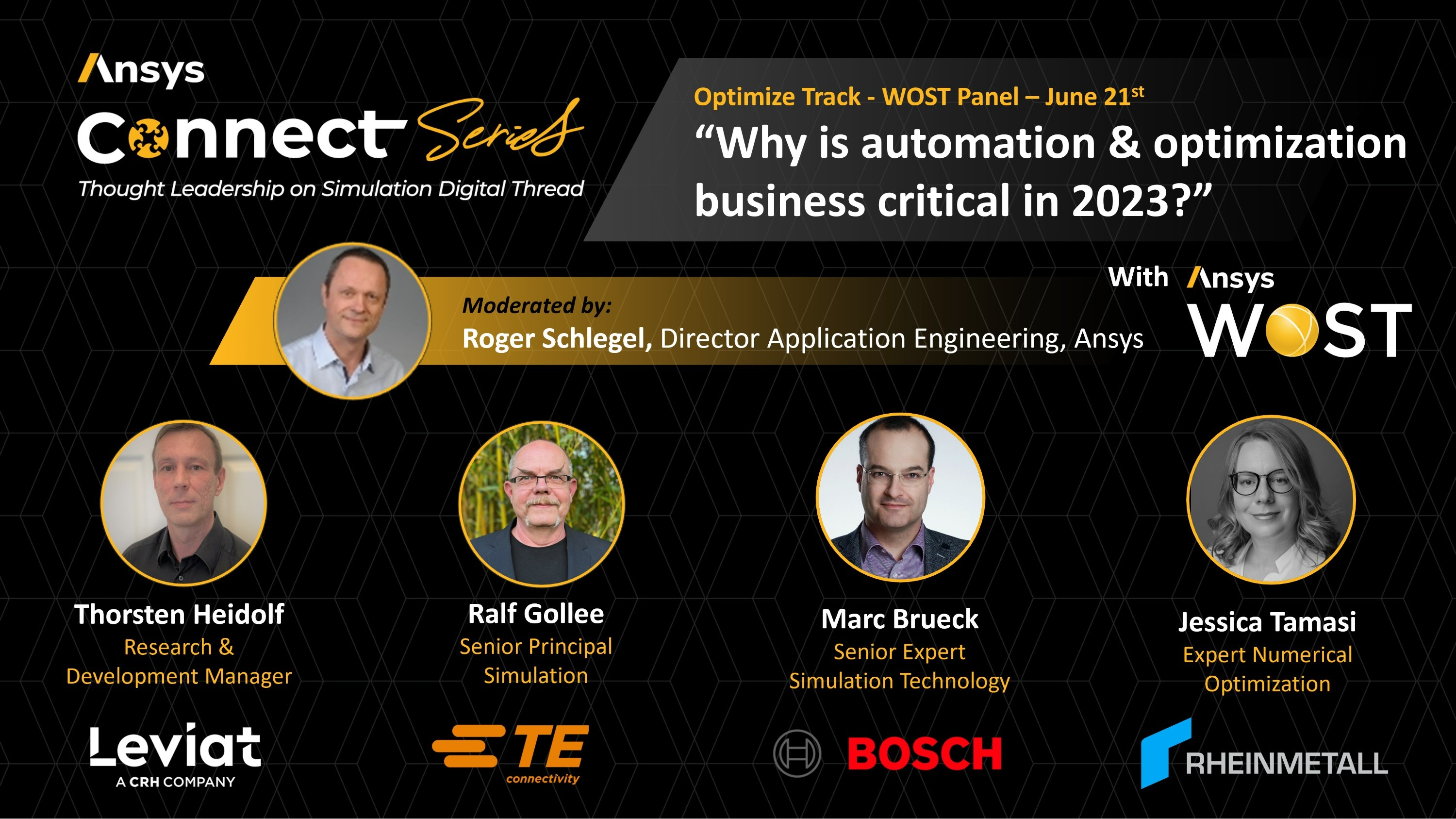 WOST Panel: Why is Automation & Optimization Business Critical in 2023?