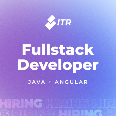 FULLSTACK DEVELOPER JAVA ANGULAR