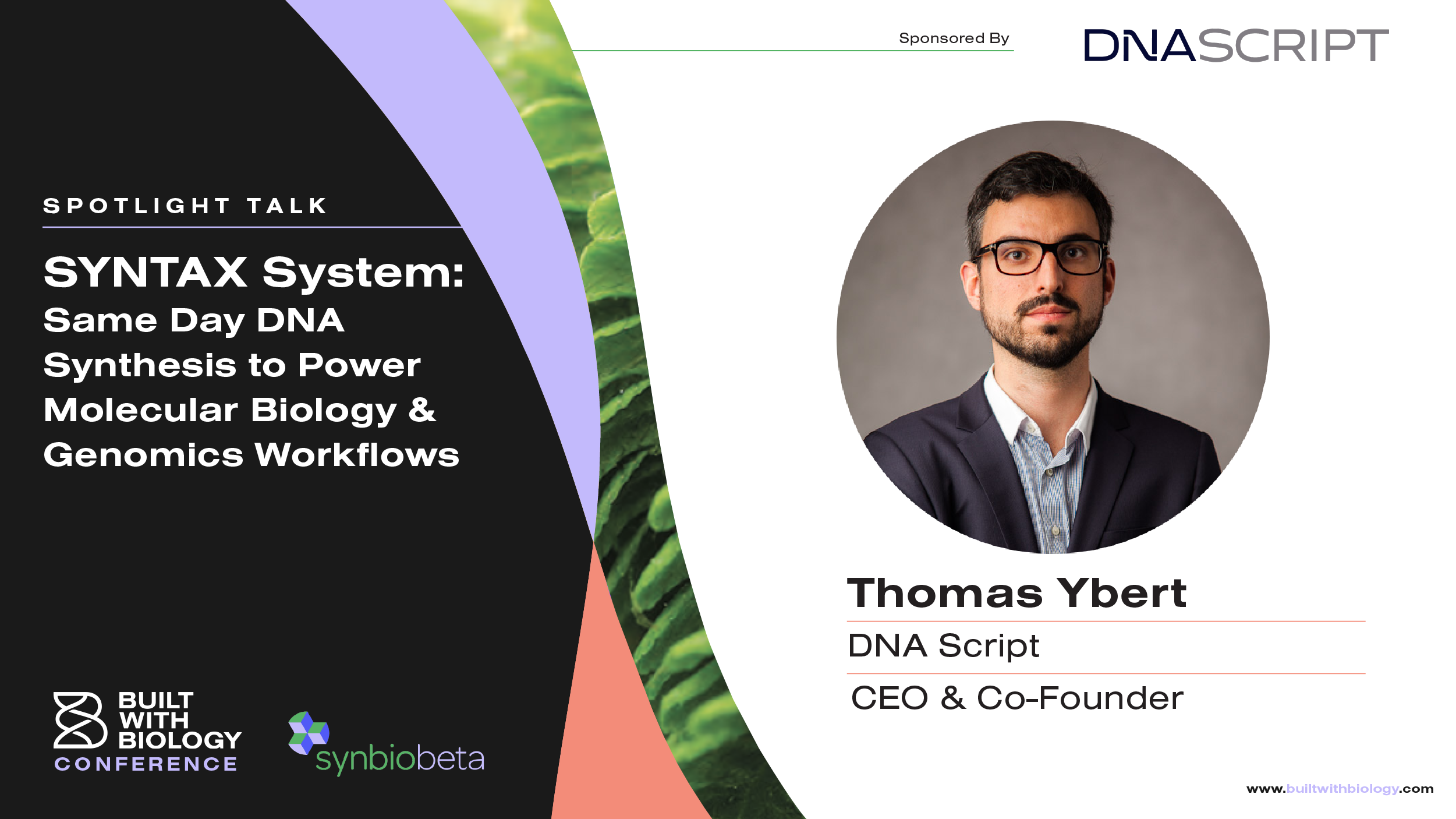 SYNTAX System — Same-Day DNA Synthesis to Power Molecular Biology ...