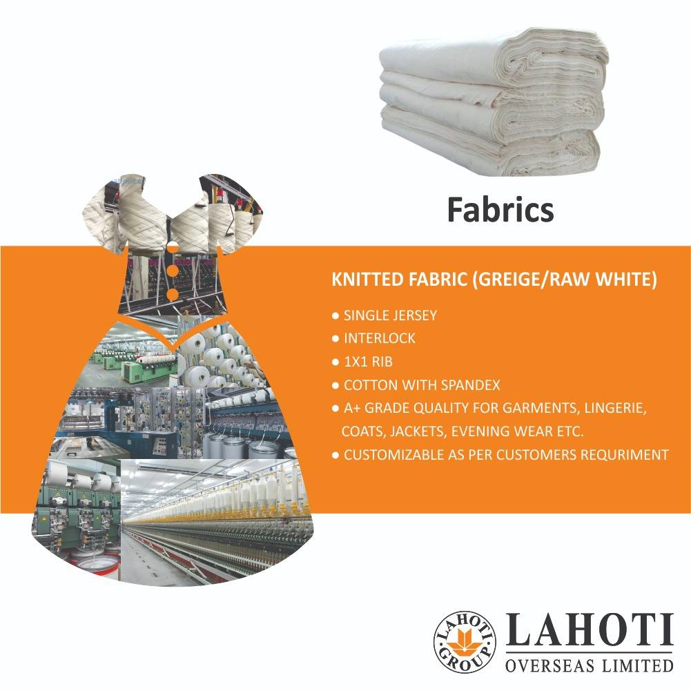 KNITTED FABRIC (GREIGE/RAW WHITE)