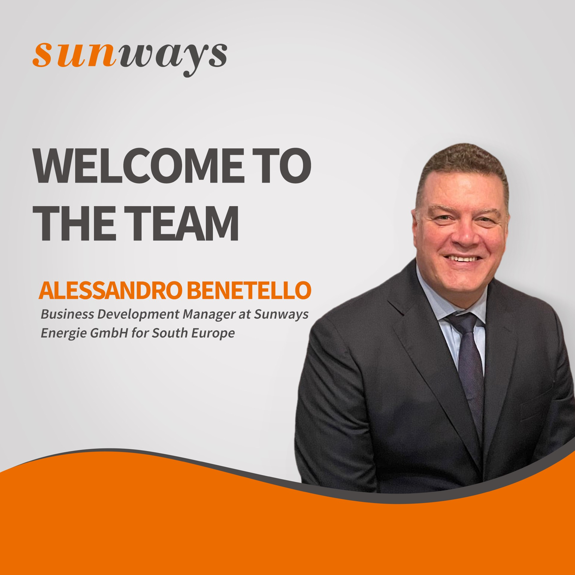 Warmly welcome new colleague to Join Sunways Family!