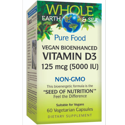 Whole Earth & Sea Vegan Bioenhanced Vitamin D3