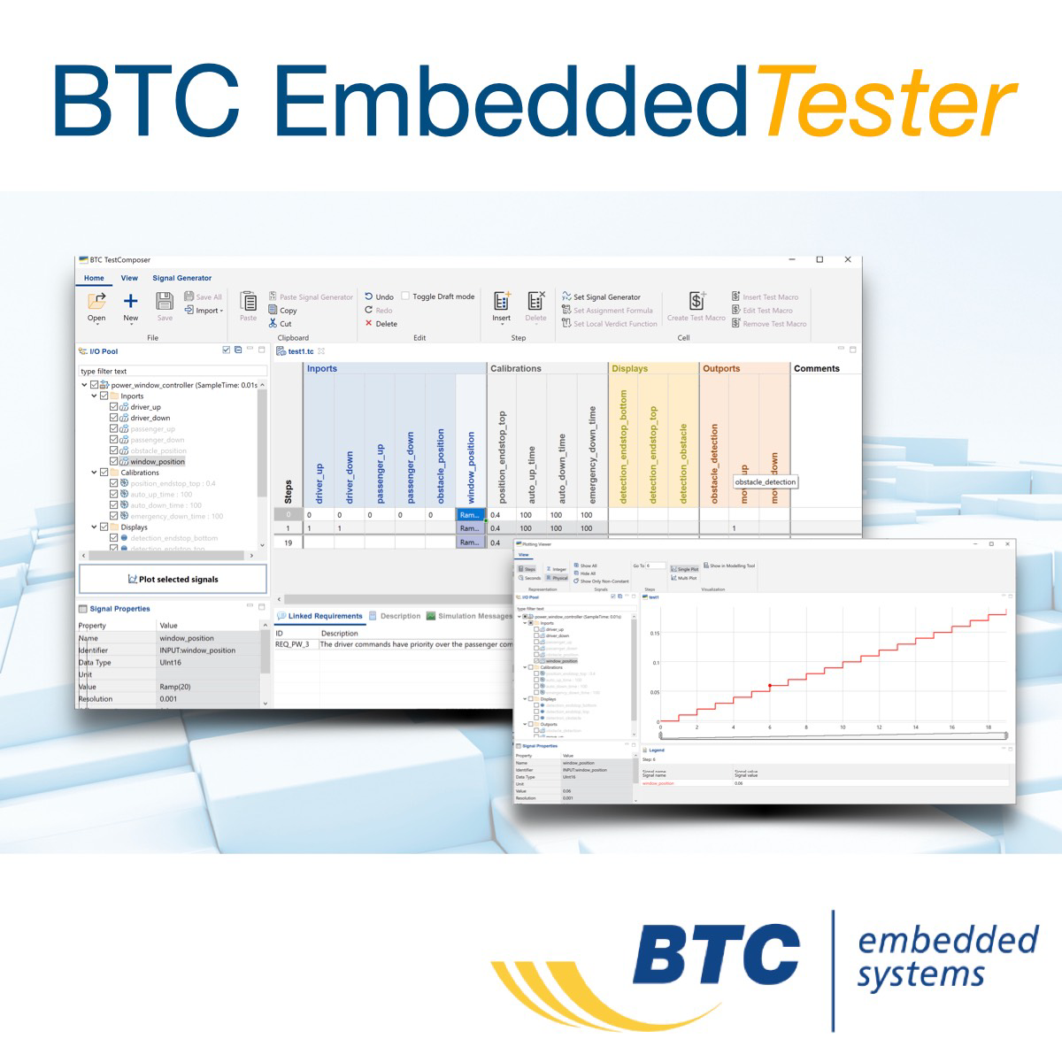 BTC EmbeddedTester