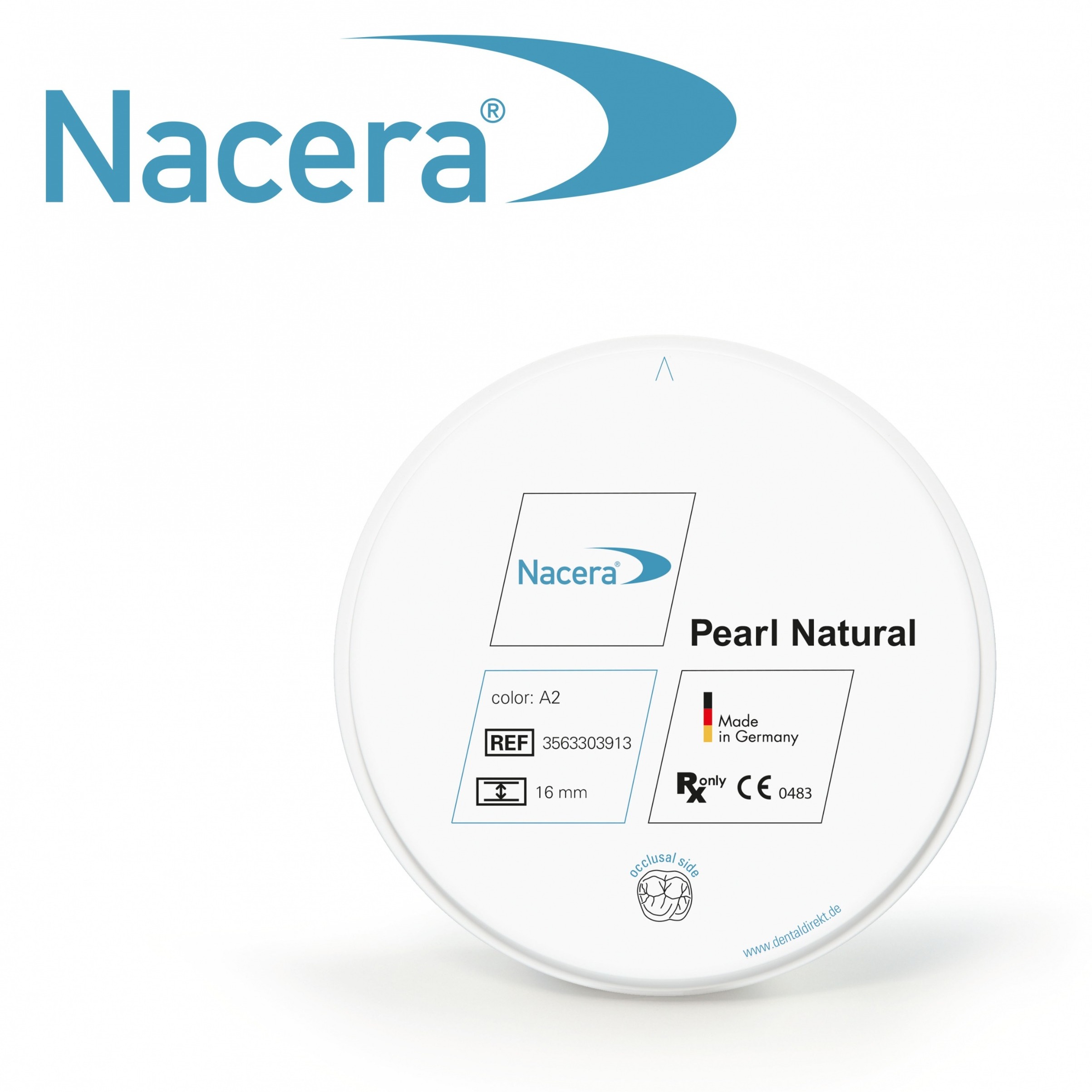 Nacera® Pearl Natural - Super High Translucent (6Y-PSZ), High ...