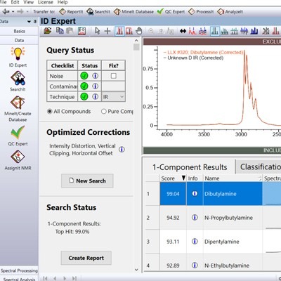 KnowItAll Spectral Software