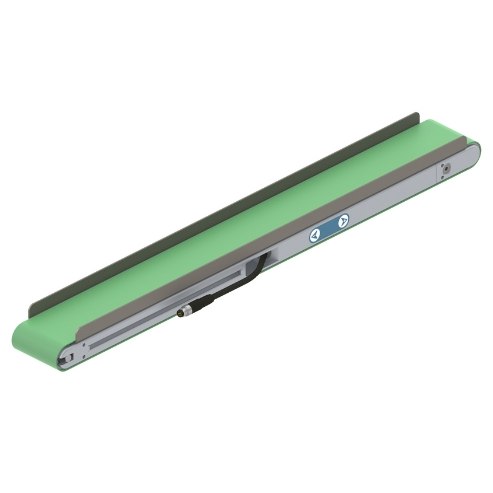 CM-25 mini conveyor with integrated brushless motor