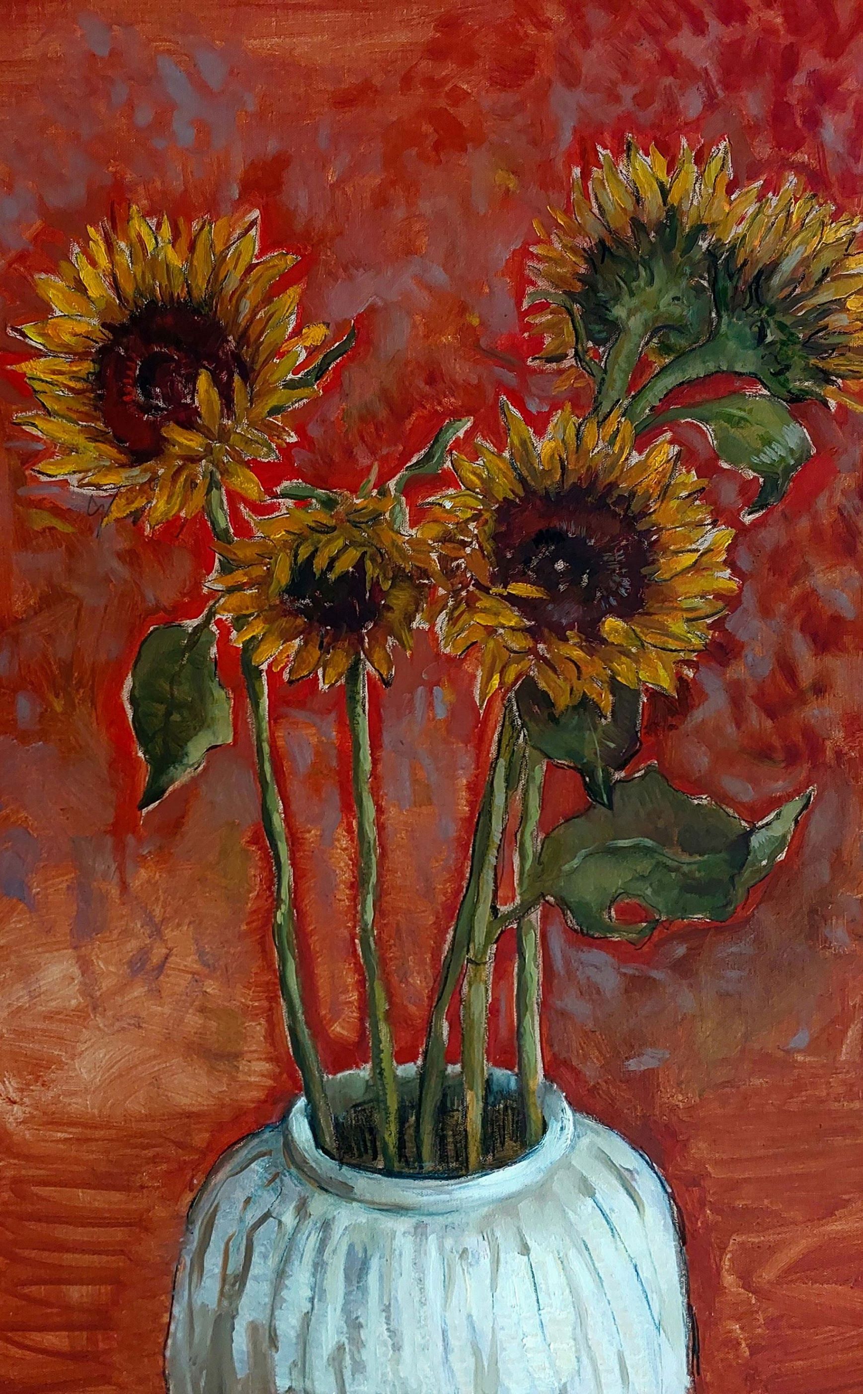 Sunflowers at Noon