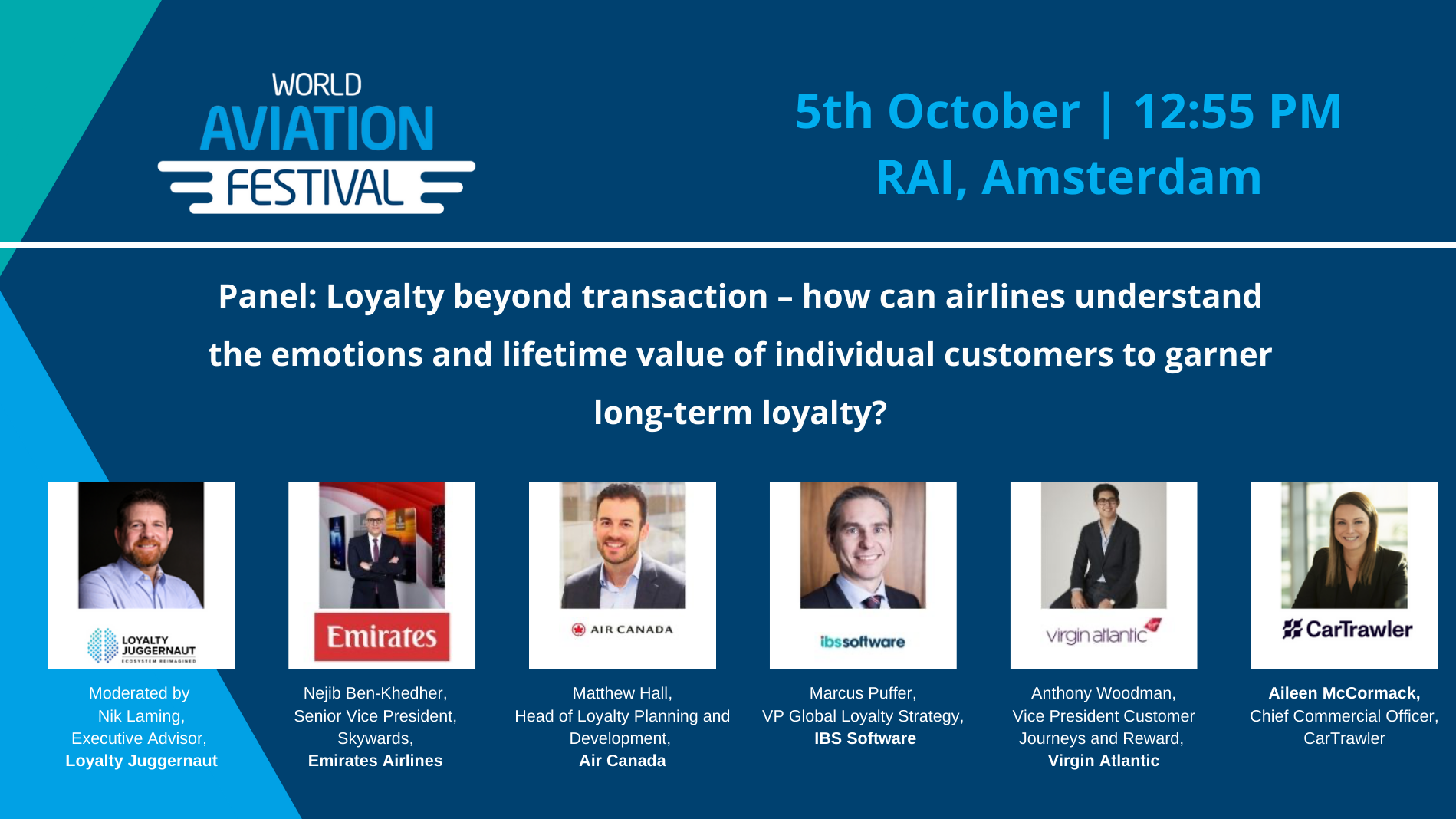Panel: Loyalty beyond transaction – how can airlines understand the ...