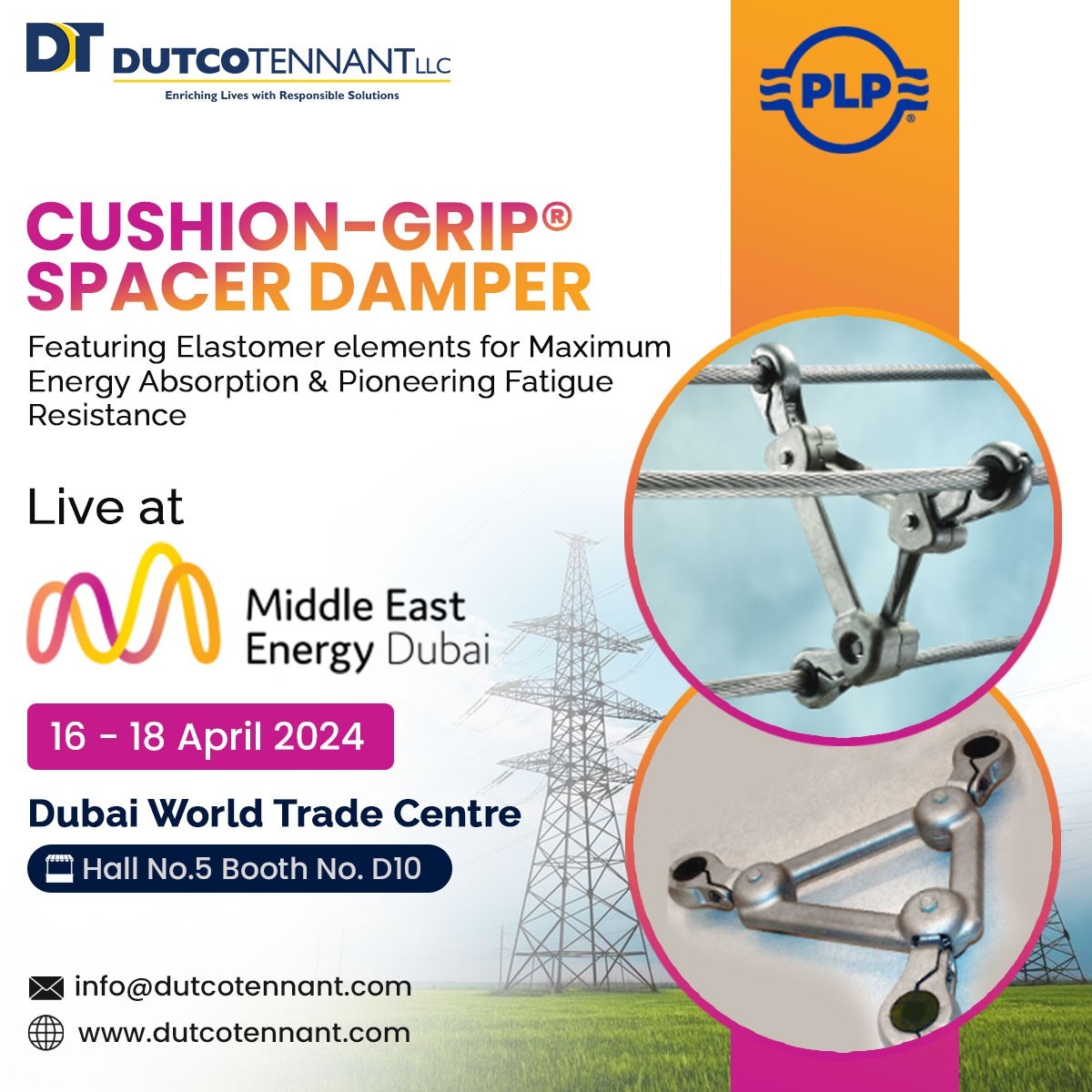 CUSHION-GRIP® SPACER DAMPER