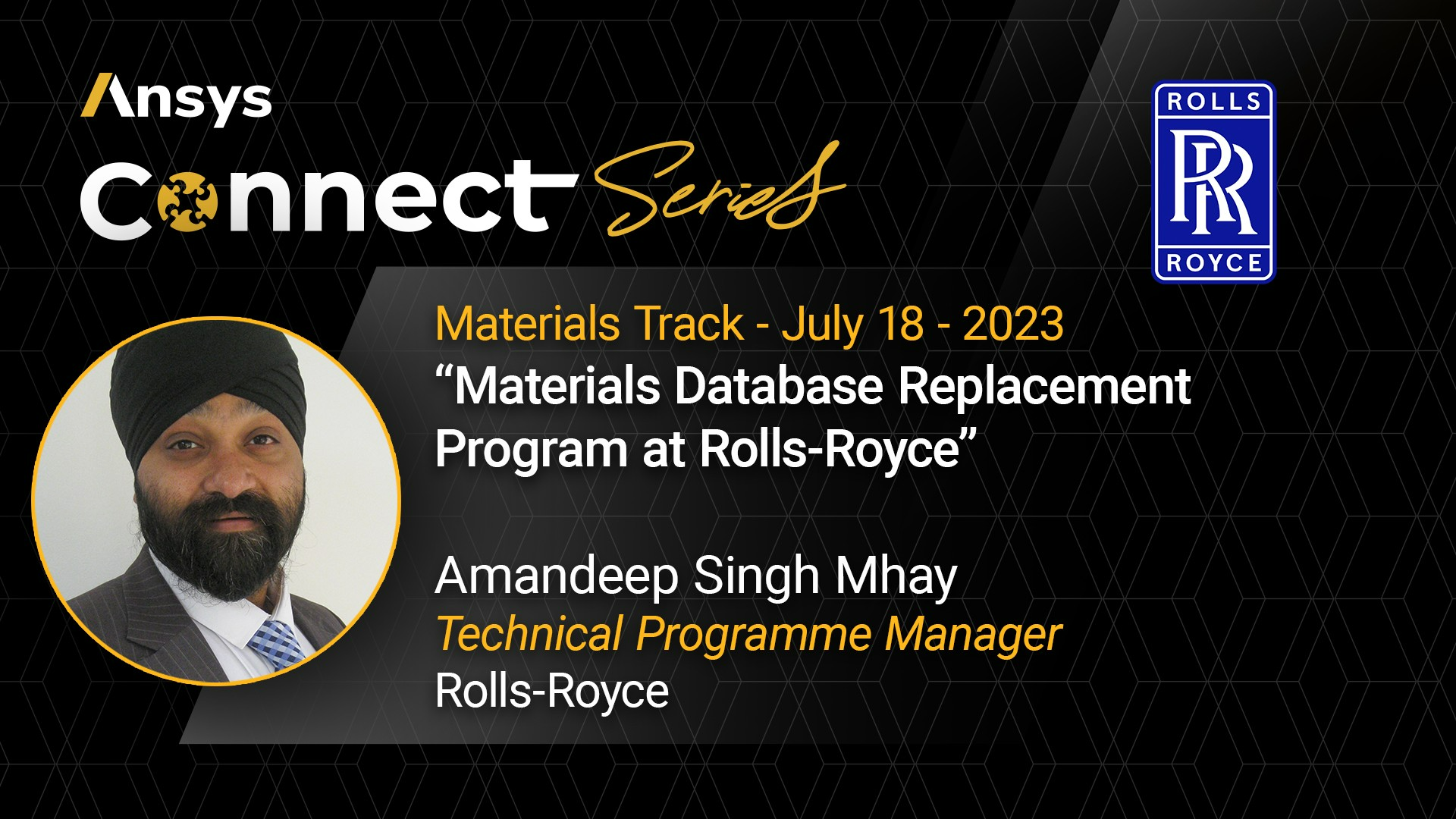 Materials Database Replacement Programme