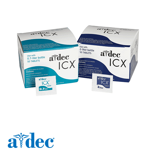 ICX Waterline Treatment Tablets. Simple. Effective. Affordable.