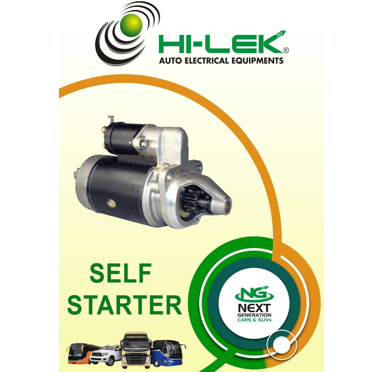 SELF STATER MOTOR ASSSY