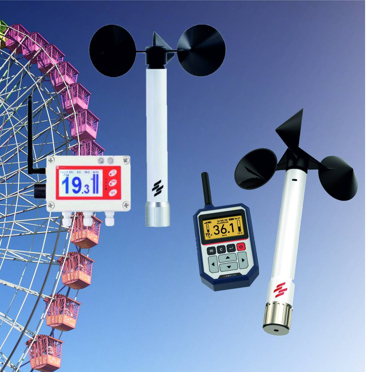 Draadloze windmeter WL410