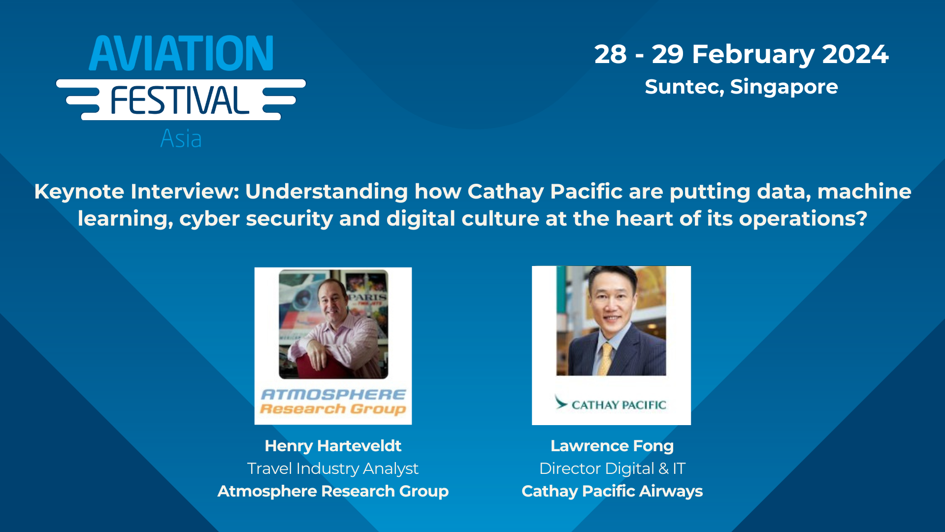 Keynote Interview: Understanding how Cathay Pacific are putting data ...