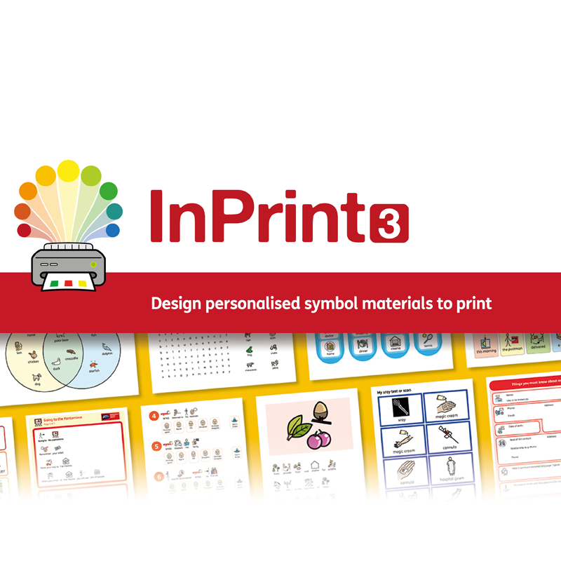 InPrint 3 | Design personalised symbol materials to print