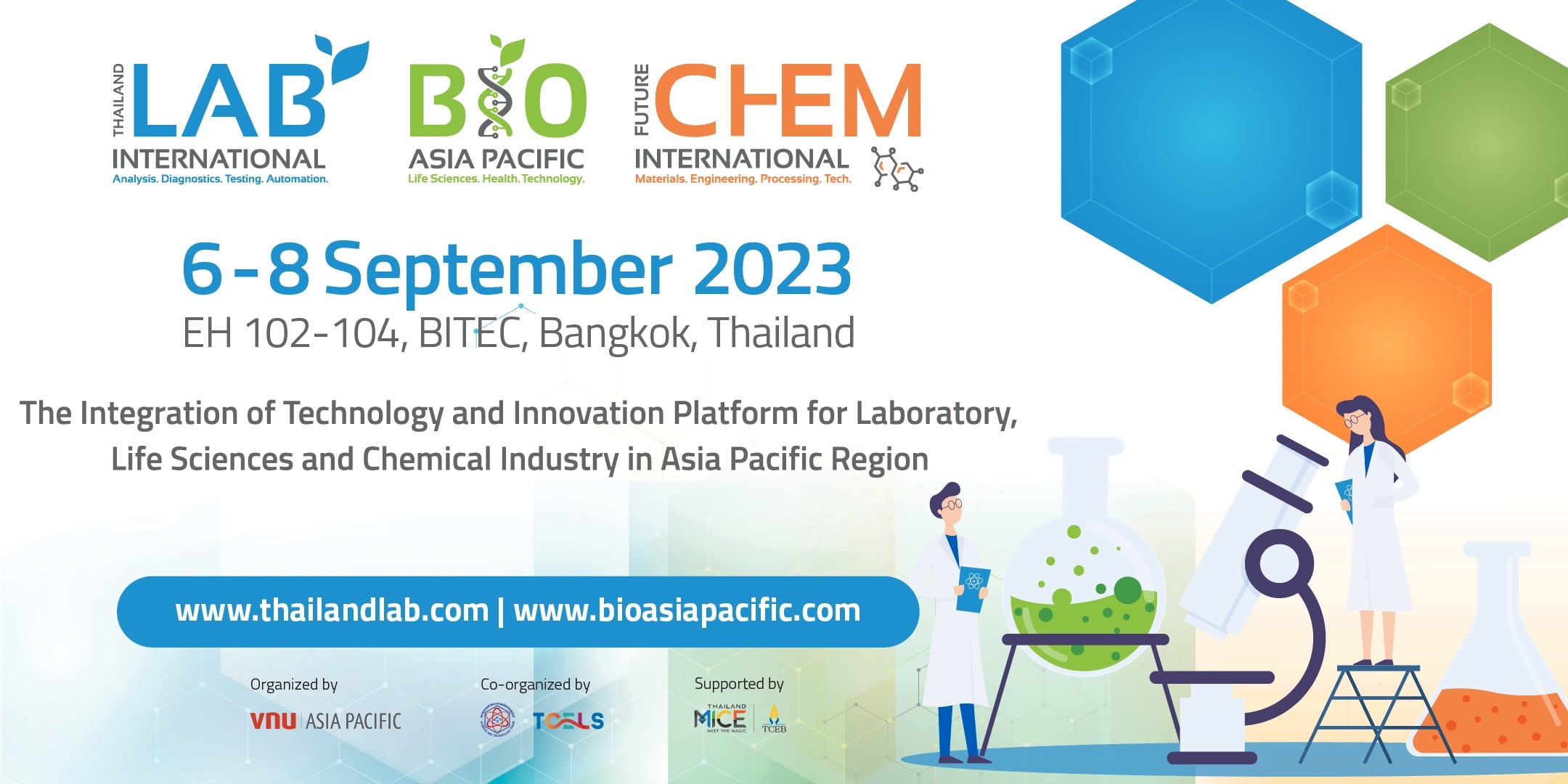 Thailand LAB INTERNATIONAL & Bio Asia Pacific | TLAB & BIO AP 23